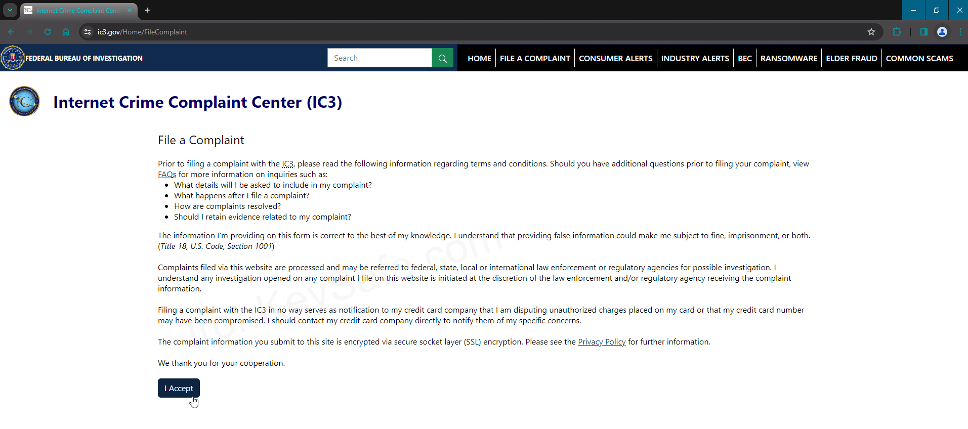 Where and How To Report a Phishing Email – IronKeySafe